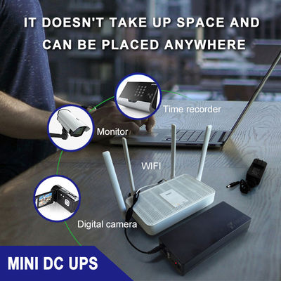 Mini Dc Ups สําหรับ Wifi Router 20000mah Smart Mini UPS สําหรับบ้าน ...